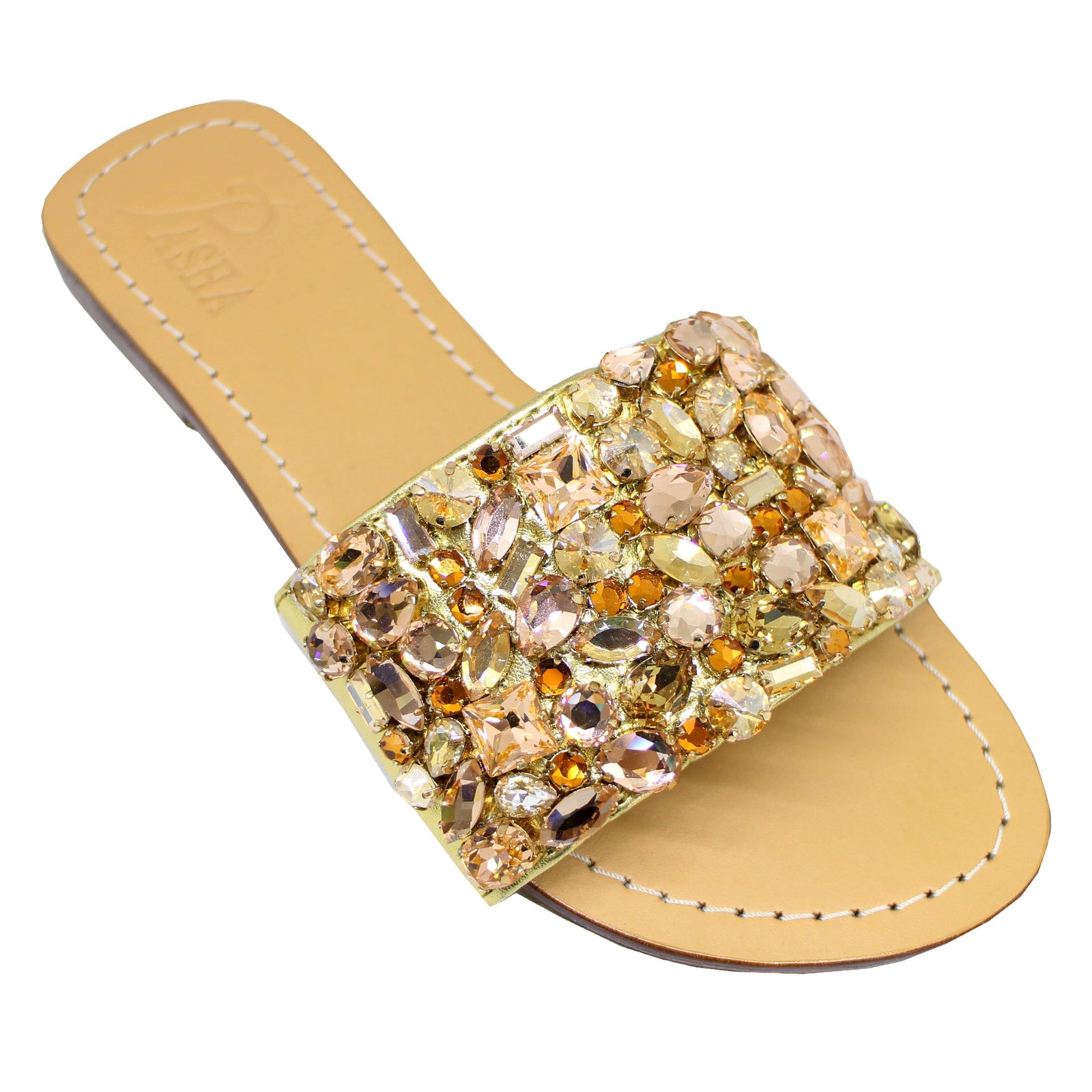 Pasha Sandals | Handcrafted Gemstone Sandals